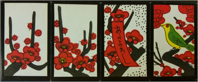 Hanafuda Suits: February | Moon Rabbit Hanafuda | VideoGameGeek