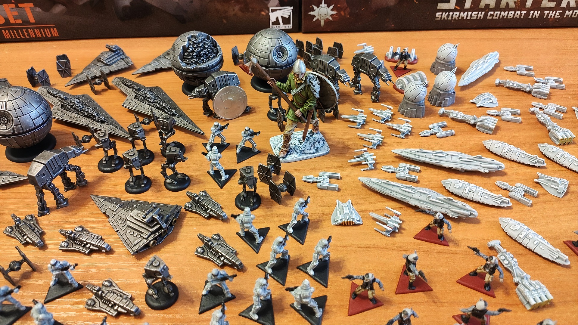 Painted miniatures from Star Wars Rebellion | Star Wars: Rebellion