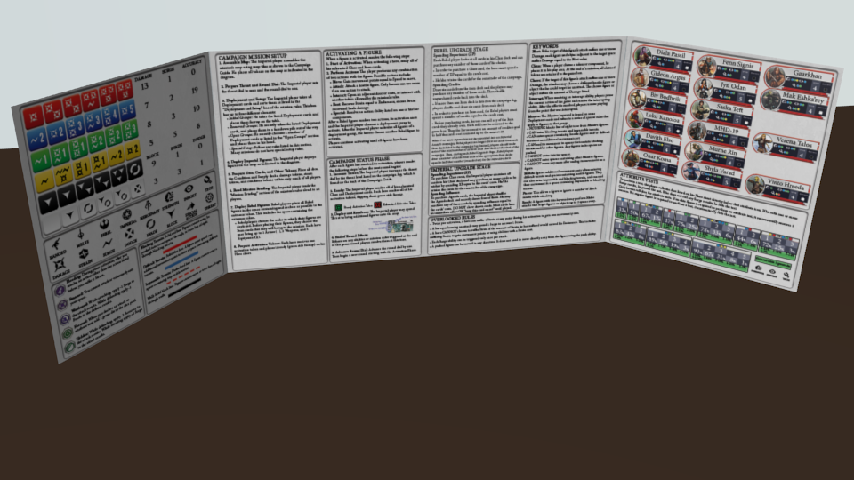 Imperial Player Screen (GM Screen) | Star Wars: Imperial Assault