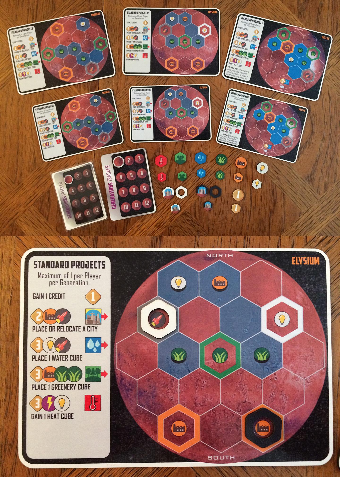 PnP Games I've Made with Game Prototyping Sites