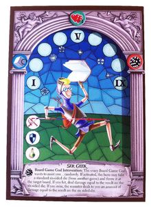 Dungeon Fighter: Ser Geek Bonus Card | Board Game | BoardGameGeek