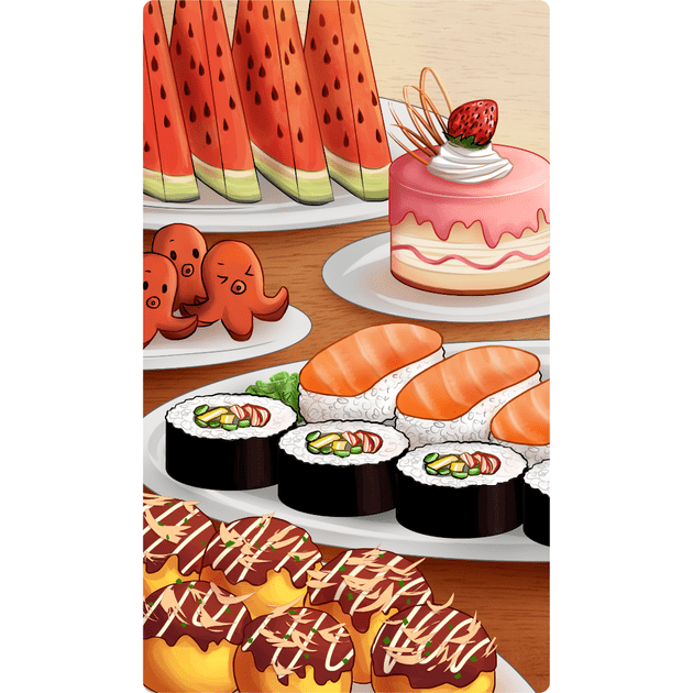 Love Formula: Playmat – Delicious Food Standard | Board Game Accessory ...