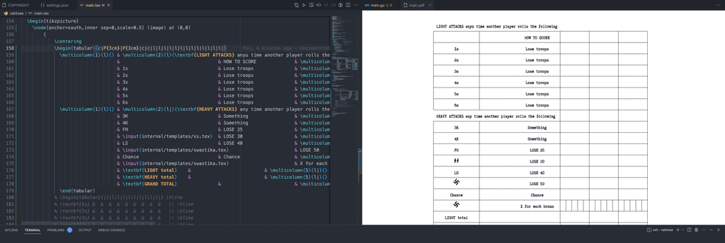 Nahtzee [COMPONENTS READY] A WIP WW2 Extension Of Yahtzee