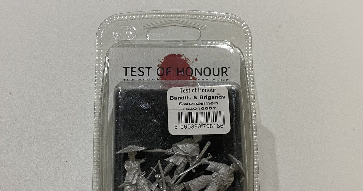 Test of Honour: The Samurai Miniatures Game – Bandits & Brigands ...
