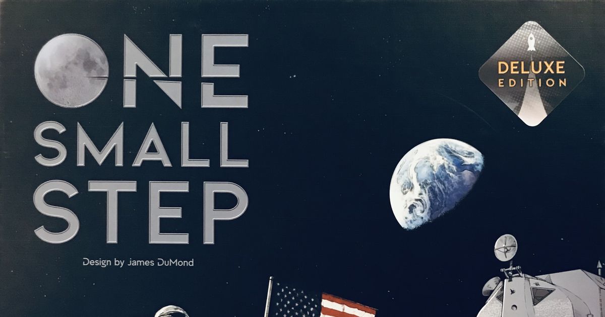 One Small Step: Deluxe Edition | Board Game | BoardGameGeek