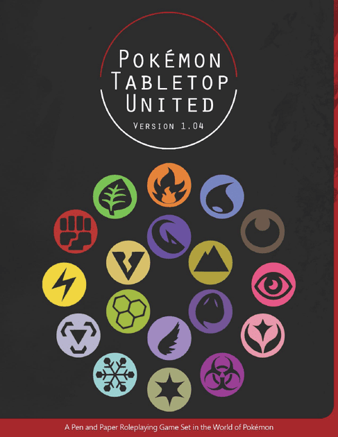 Pokémon Tabletop United (Version 1.04) | RPG Item | RPGGeek