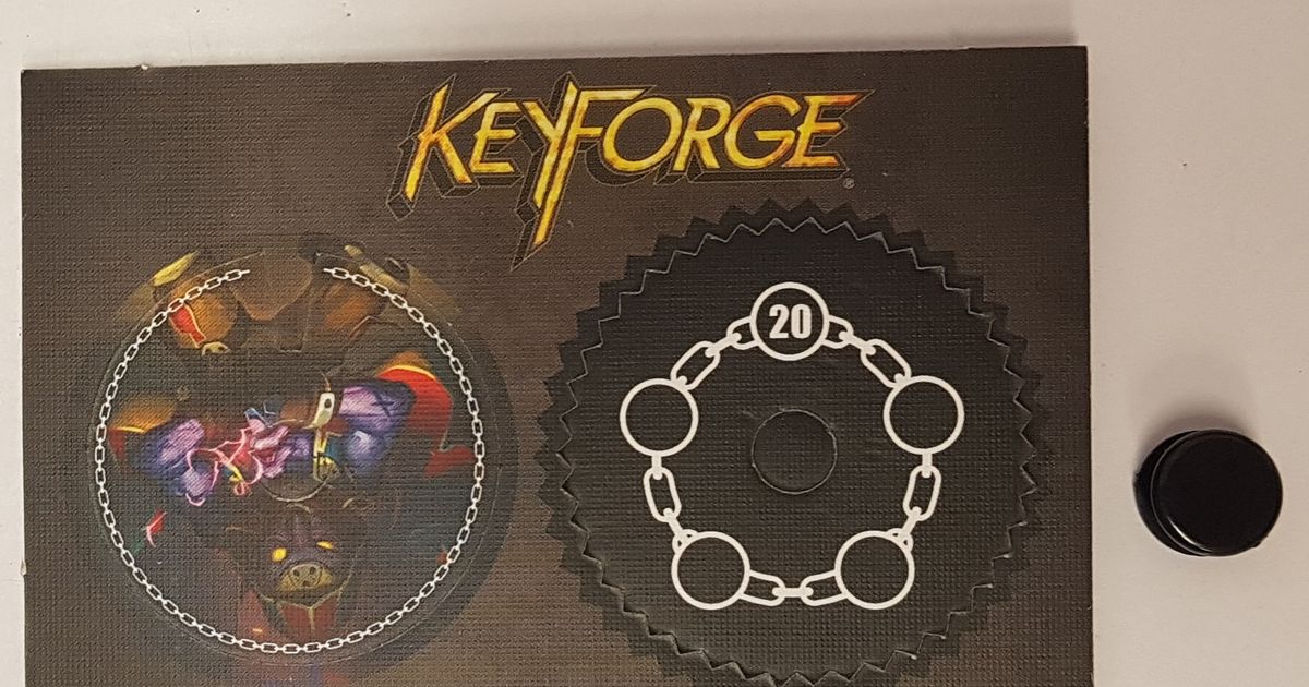 KeyForge: Call of the Archons – Chain Tracker Dial | Board Game ...