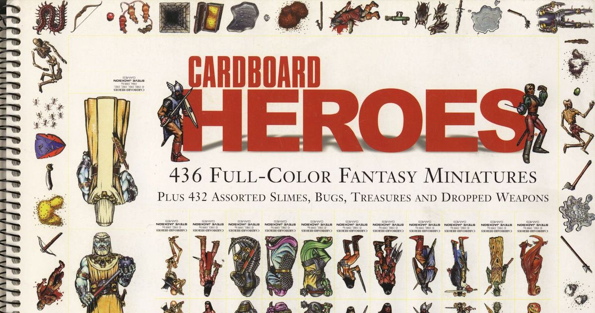 Cardboard Heroes | RPG Item | RPGGeek