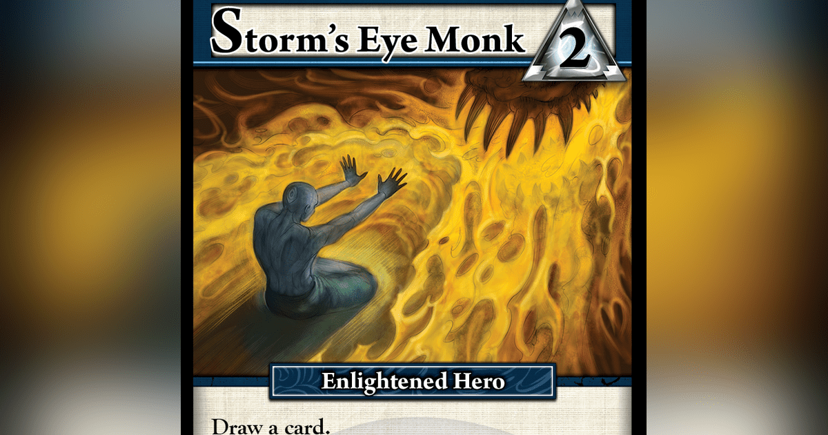 Ascension: Storm's Eye Monk Promo Card | Board Game | BoardGameGeek