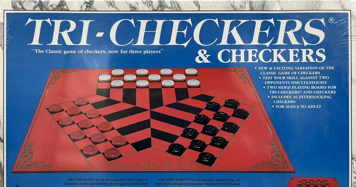 Tri-Checkers | Board Game | BoardGameGeek