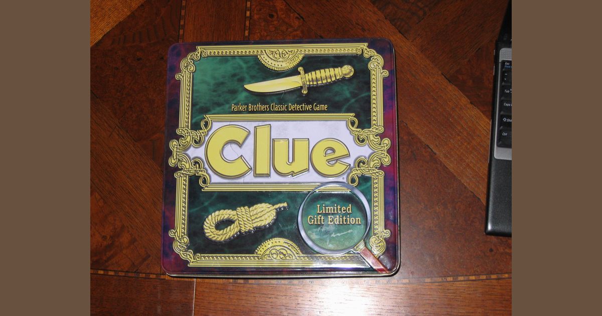 Clue: Limited Gift Edition | Board Game | BoardGameGeek