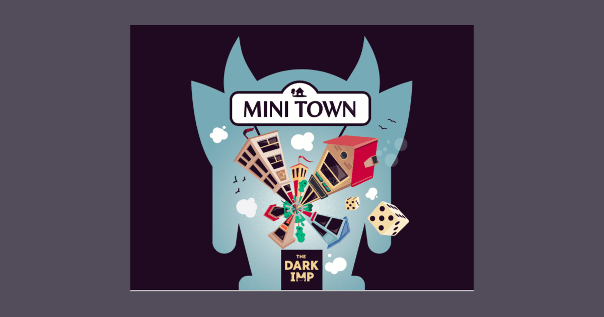 Full-colour print and play files available | Mini Town