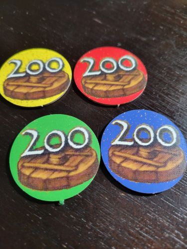 Giving away some 100/200 scoring tokens I made | Stone Age