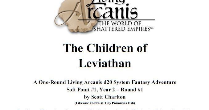 LA-SP2-01: The Children of Leviathan | RPG Item | RPGGeek