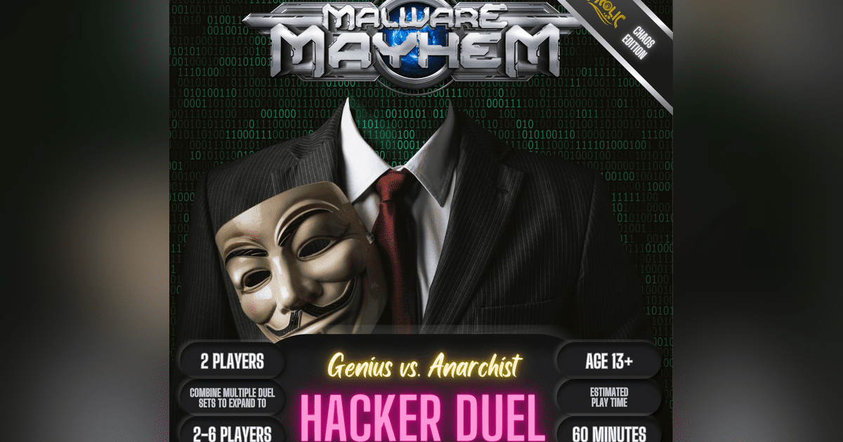 Malware Mayhem Hacker Duel: Chaos Edition | Board Game | BoardGameGeek