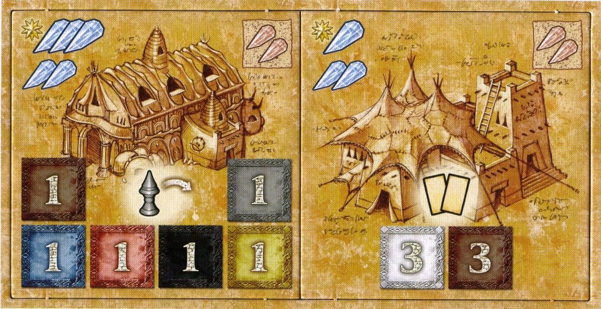 Blue Moon City: Hospital & Meeting Hall Promo Tiles | Board Game ...