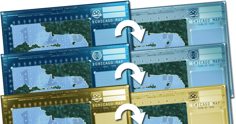 Captain Sonar: Chicago Map | Board Game | BoardGameGeek