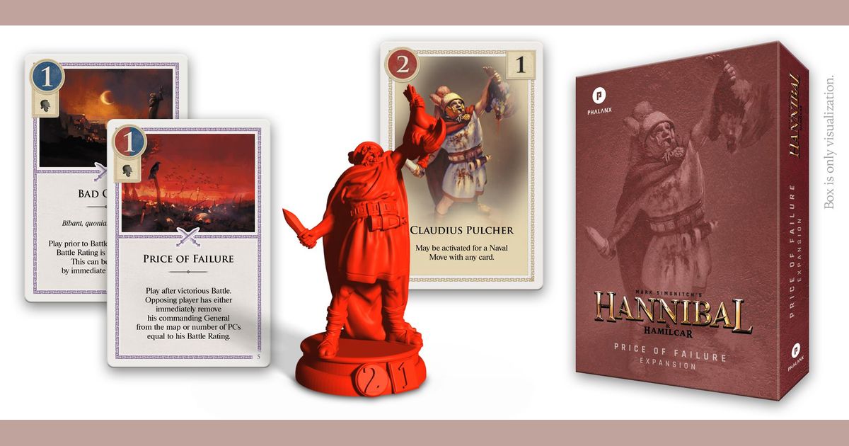 When to add the Price of Failure cards? | Hannibal & Hamilcar: Price of ...