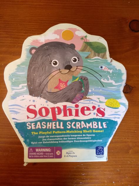 Sophie's Seashell Scramble | Board Game | BoardGameGeek