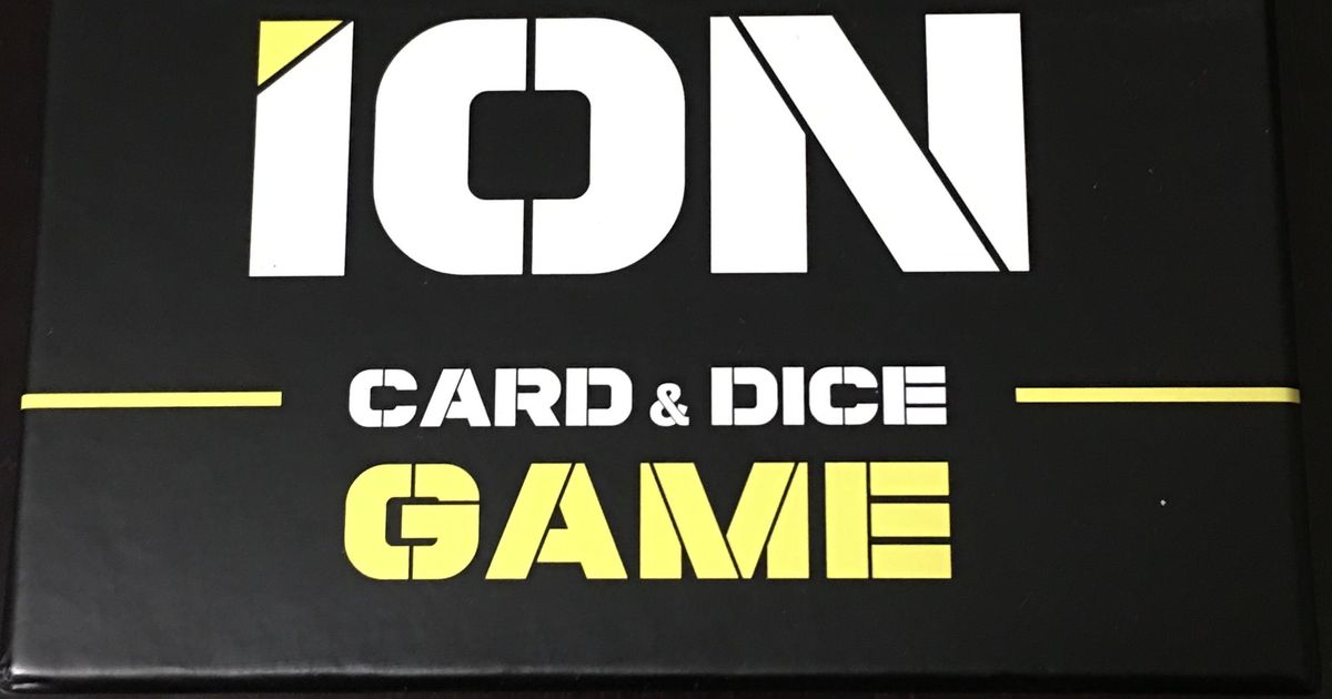 ION: Card & Dice Game | Board Game | BoardGameGeek