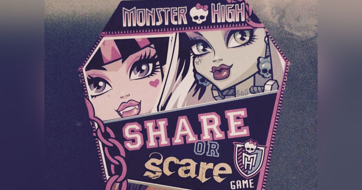 Monster High: Share or Scare Game | Board Game | BoardGameGeek