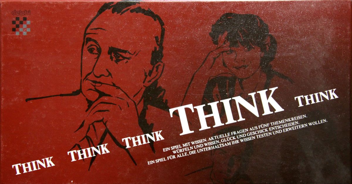 Think | Board Game | BoardGameGeek
