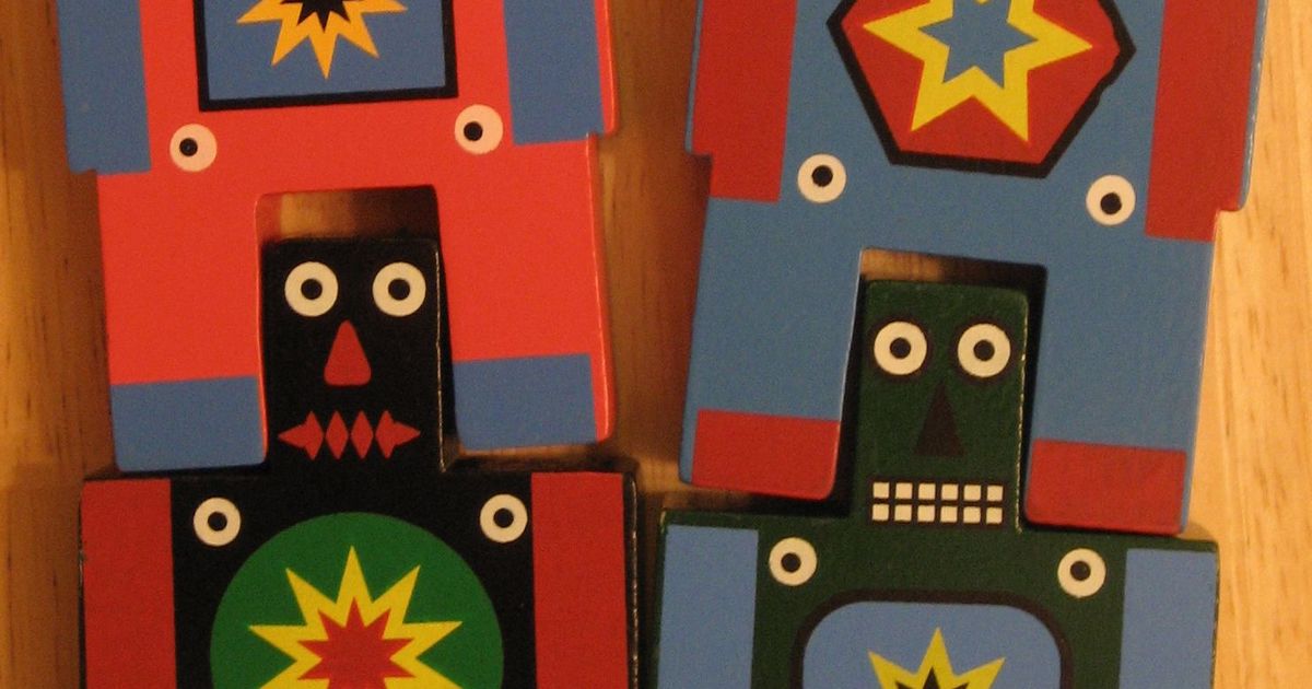 Rockin' Robots | Board Game | BoardGameGeek