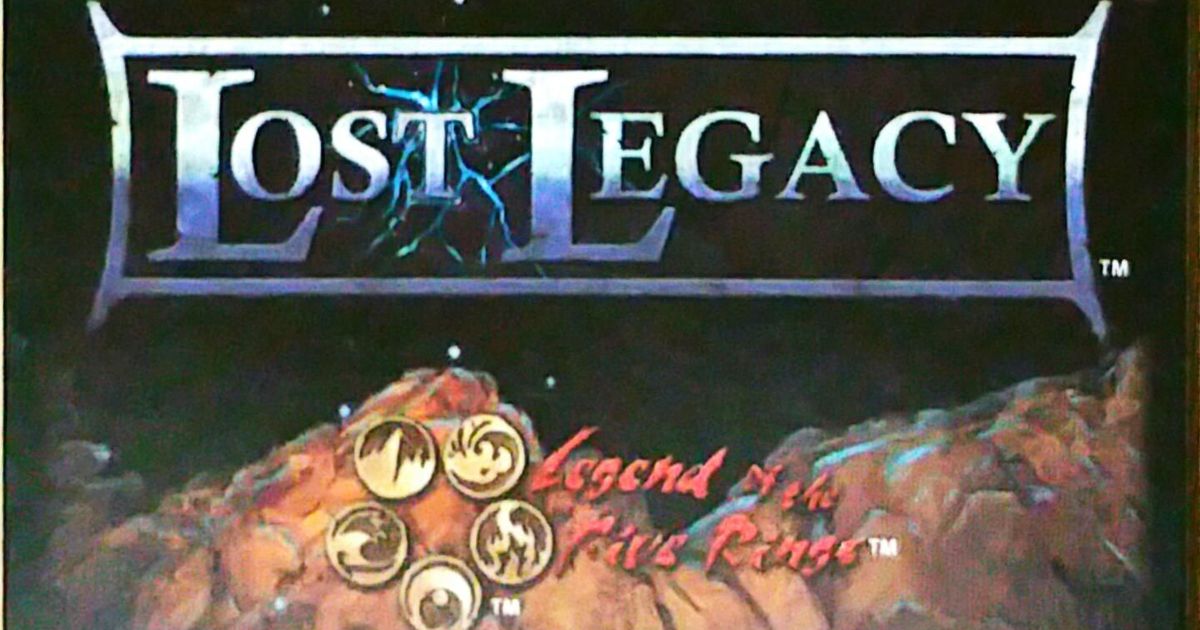 Lost Legacy: Legend of the Five Rings | Board Game | BoardGameGeek