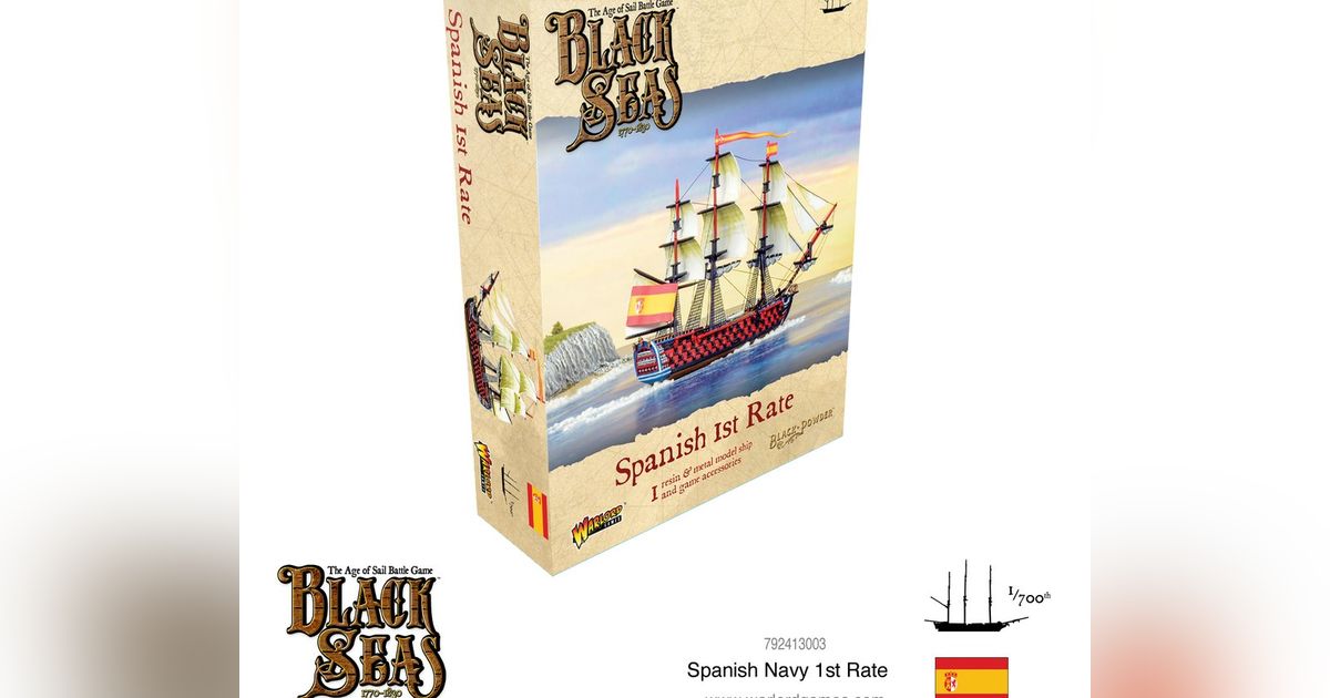 Black Seas: Spanish Navy 1st Rate | Board Game | BoardGameGeek