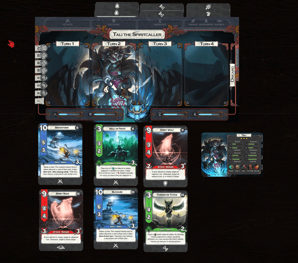 Tali Hero Spotlight (1st printing) | Guards of Atlantis II