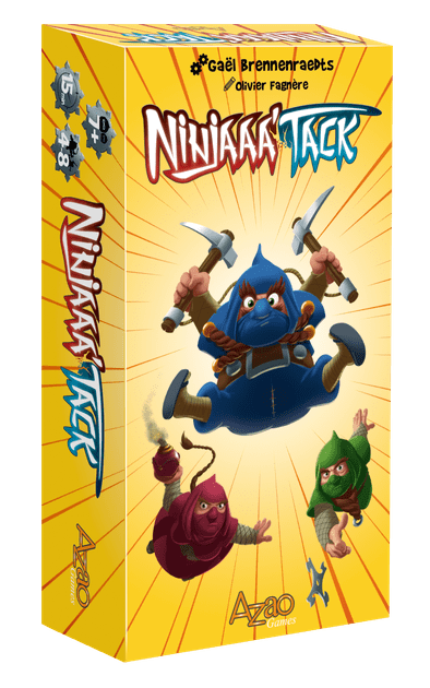 Ninjaaa'Tack | Board Game | BoardGameGeek
