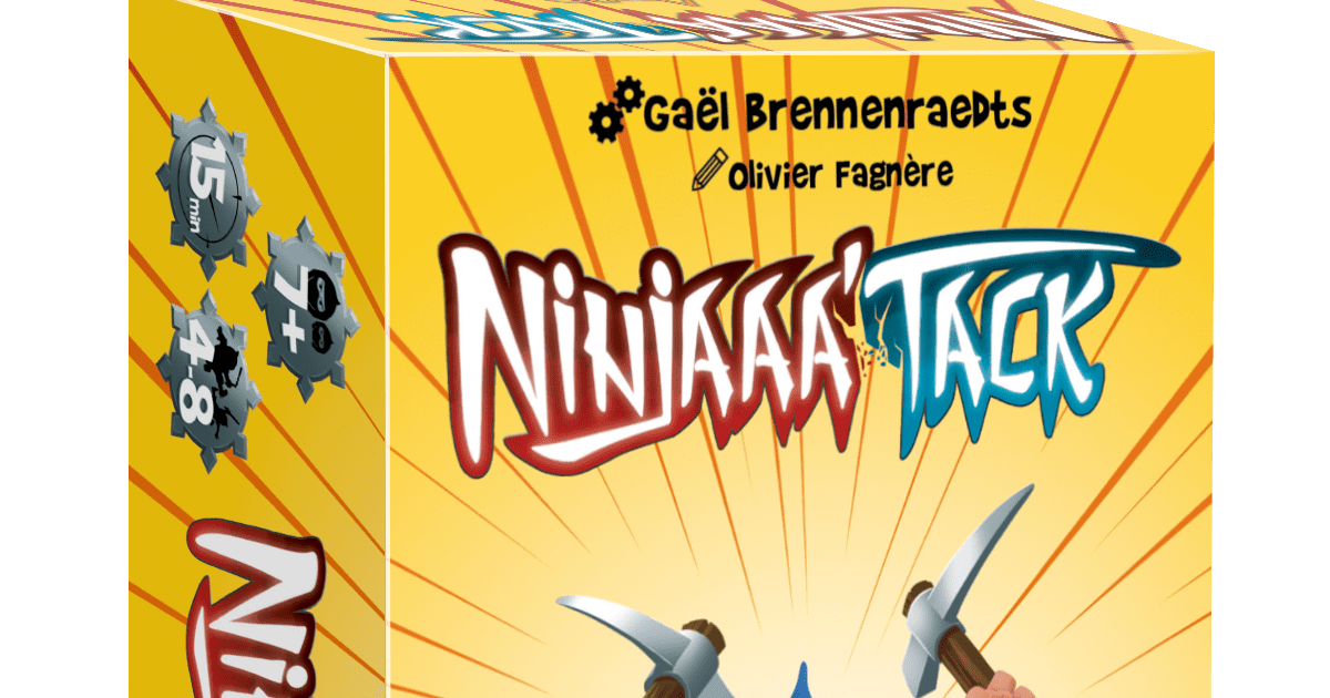 Ninjaaa'Tack | Board Game | BoardGameGeek