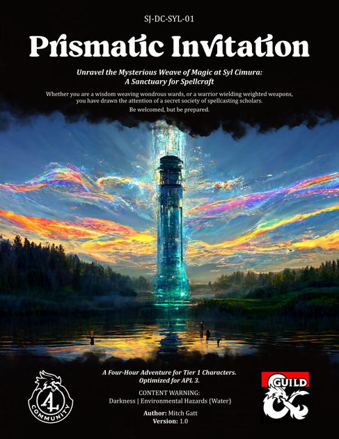 SJ-DC-SYL-01: Prismatic Invitation | RPG Item | RPGGeek