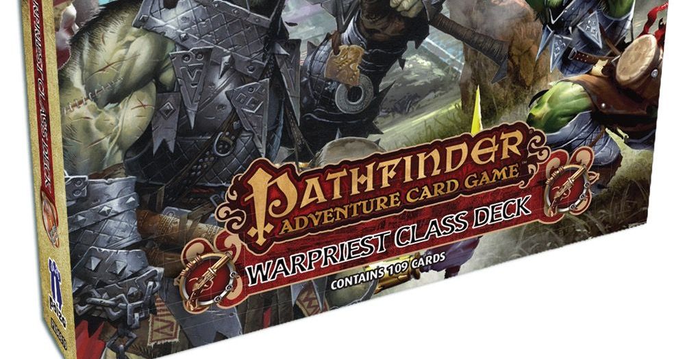 Pathfinder Adventure Card Game: Class Deck – Warpriest | Board Game ...