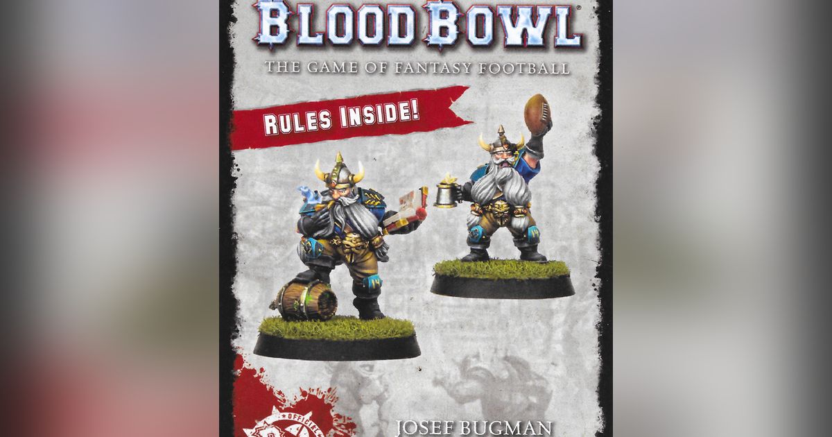 Blood Bowl (2016 edition): Josef Bugman – Coach & Star Player | Board ...