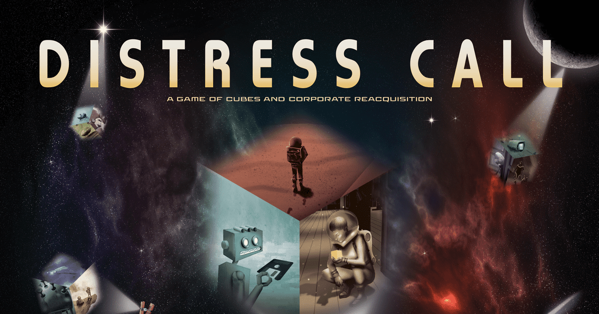 Distress Call: A Game of Cubes and Corporate Reacquisition | Board Game ...