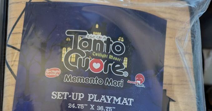 Tanto Cuore: Memento Mori – Twilight Manor: Setup Playmat | Board Game ...