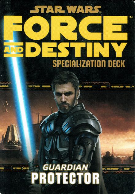 Force and Destiny Specialization Deck: Guardian Protector | RPG Item ...