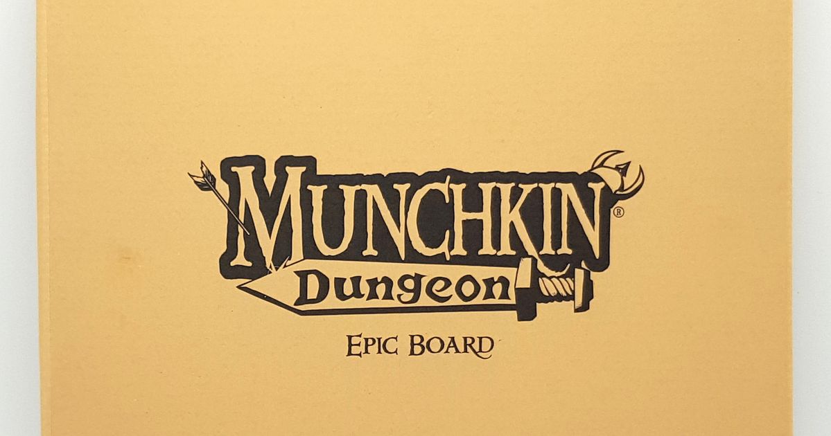 Munchkin Dungeon: Epic Dungeon Board | Board Game Accessory | BoardGameGeek