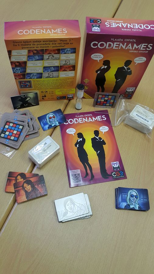 Codenames: English Edition at Tabletoys
