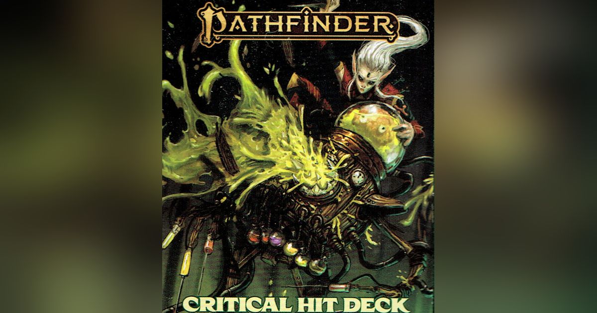 Pathfinder Critical Hit Deck | RPG Item | BoardGameGeek