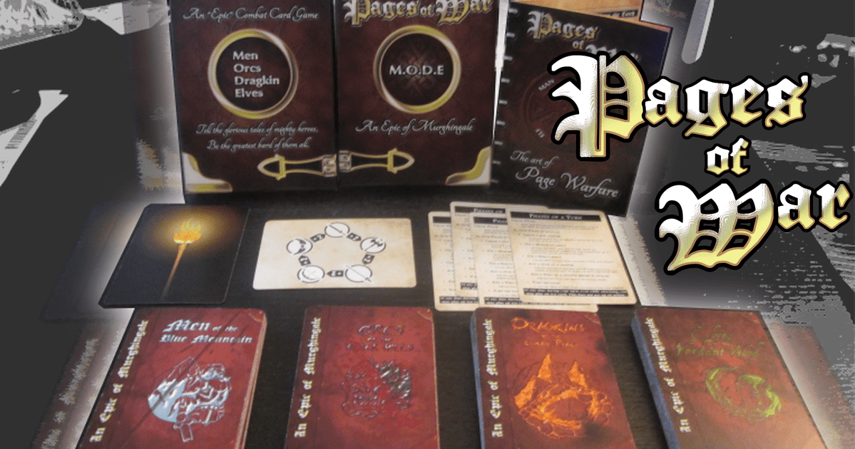 Pages of War: M.O.D.E | Board Game | BoardGameGeek