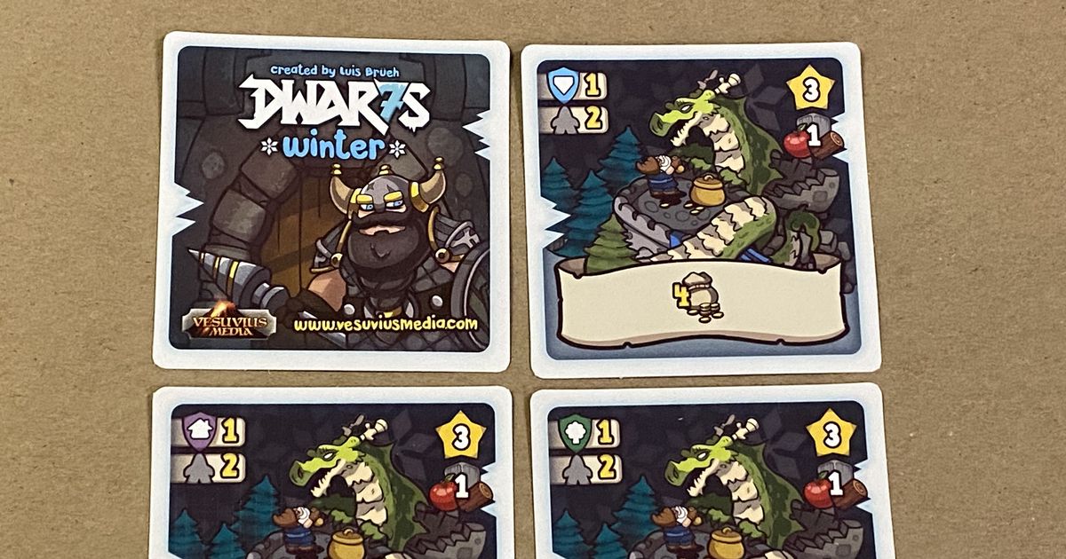 Dwar7s Winter: A Dragon's Trade Promo Pack | Board Game | BoardGameGeek