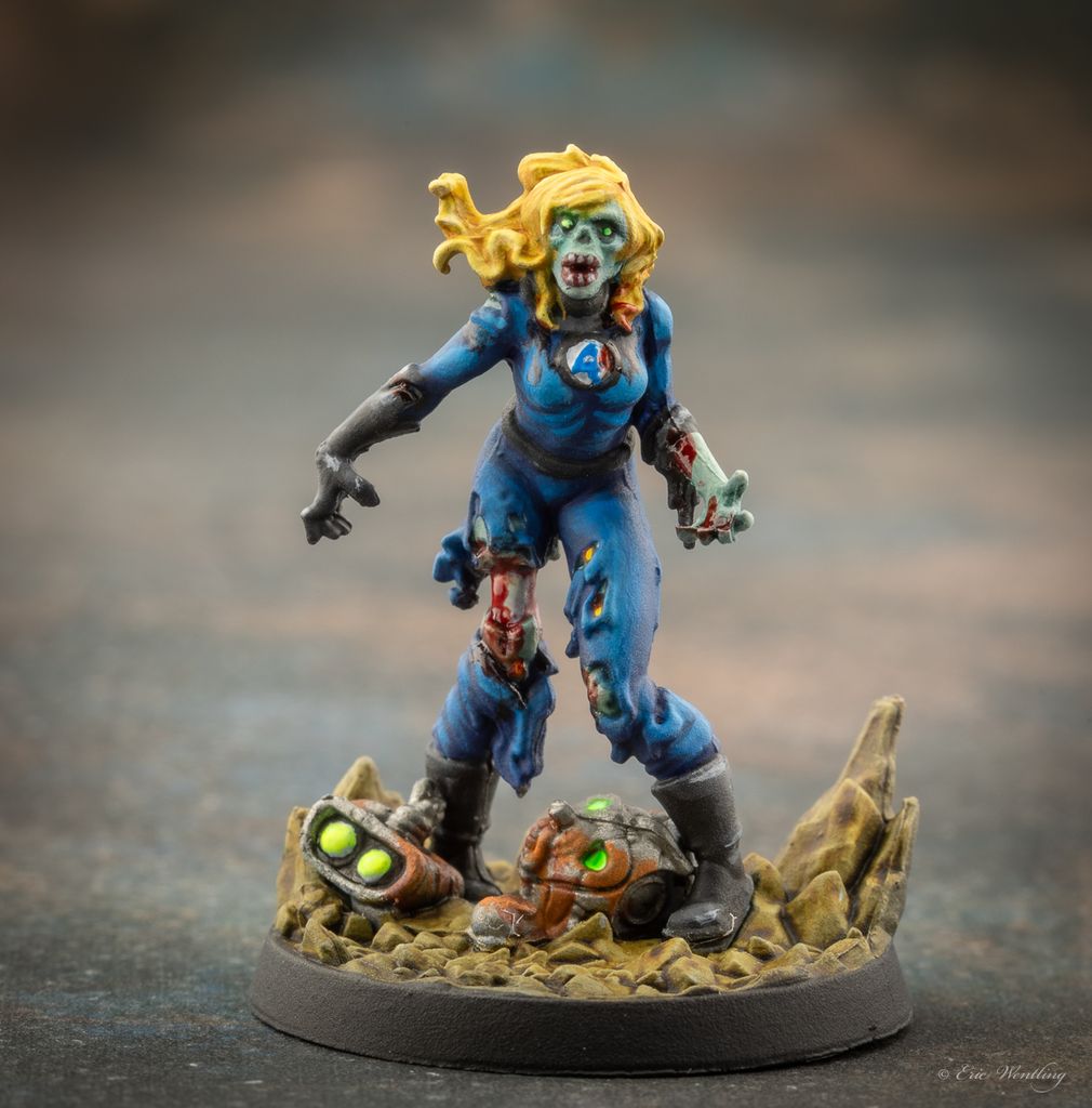 Marvel Zombies: Invisible Woman Zombie | Don't Play Gray!