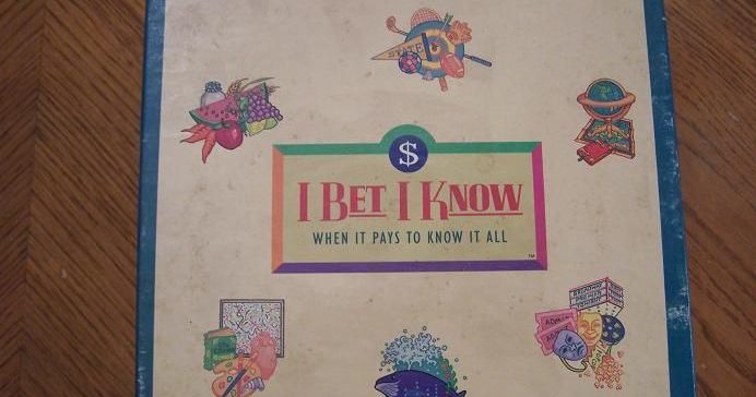 I Bet I Know | Board Game | BoardGameGeek