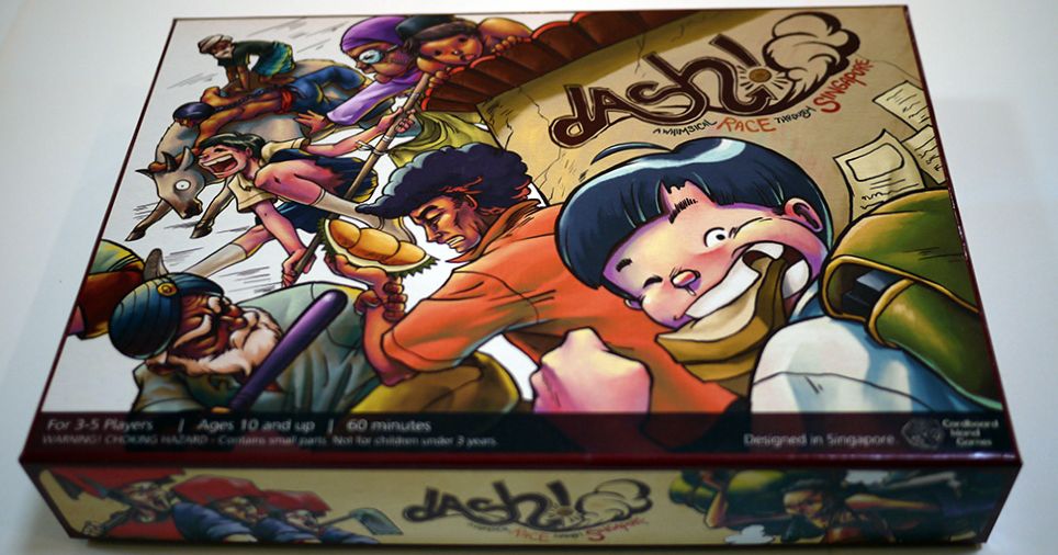 Dash! A whimsical race through Singapore | Board Game | BoardGameGeek