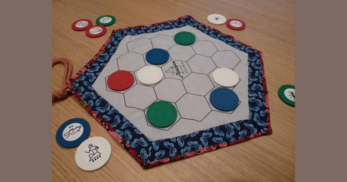 Games with Boards of 19 Hexagons (3 per side)