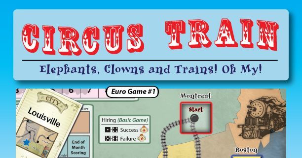 Circus Train | Board Game | BoardGameGeek