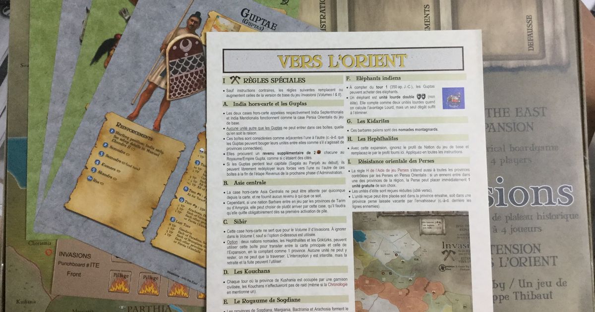 Into the East | Board Game | BoardGameGeek