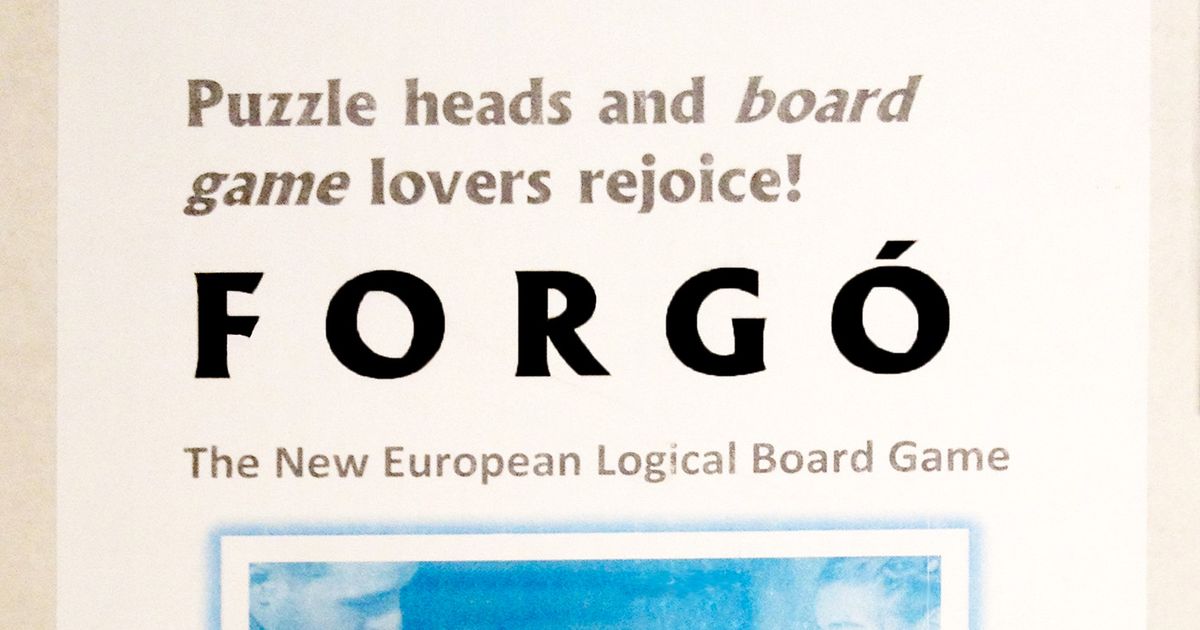 Forgo | Board Game | BoardGameGeek